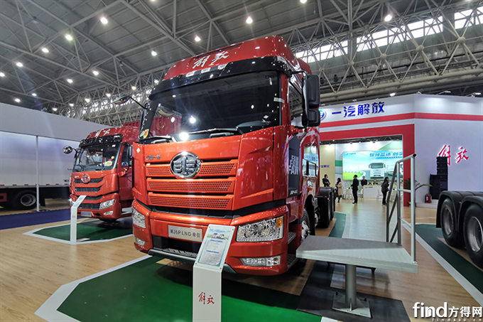 解放J6P经典版LNG牵引车低自重、低气耗，广大卡友的不二选择-方得网-专业的卡车客车商用车门户网站！-www.find800.cn