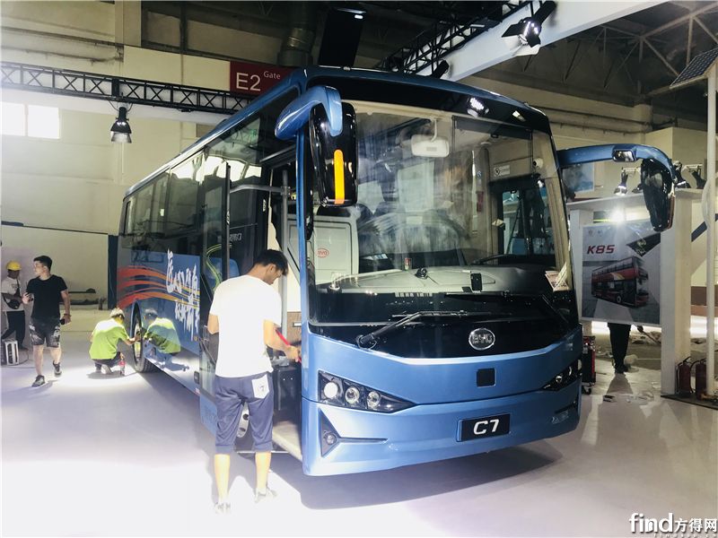 44%为纯电动！2018北京道路运输展40多款客车抢先看（附高清大图）|探馆-方得网-专业的卡车客车商用车门户网站！-www.find800.cn