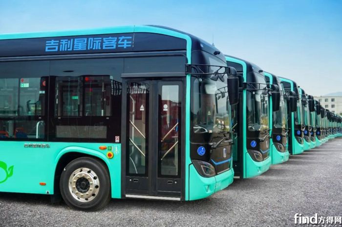 吉利星际纯电动城市客车C10E交付山西大同-方得网-专业的卡车客车商用车门户网站！-www.find800.cn
